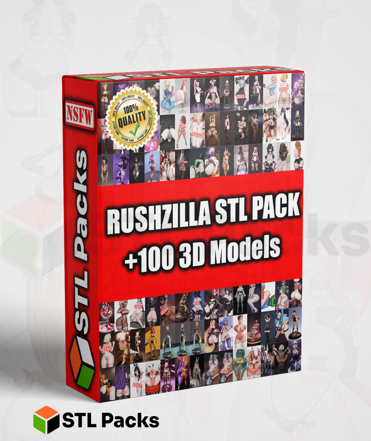 Best Rushzilla STL Pack 3D Models - Rushzilla STL Files for 3D Printing ...